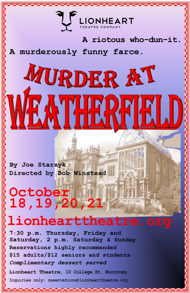 Murder at Weatherfield - Lionheart Theatre